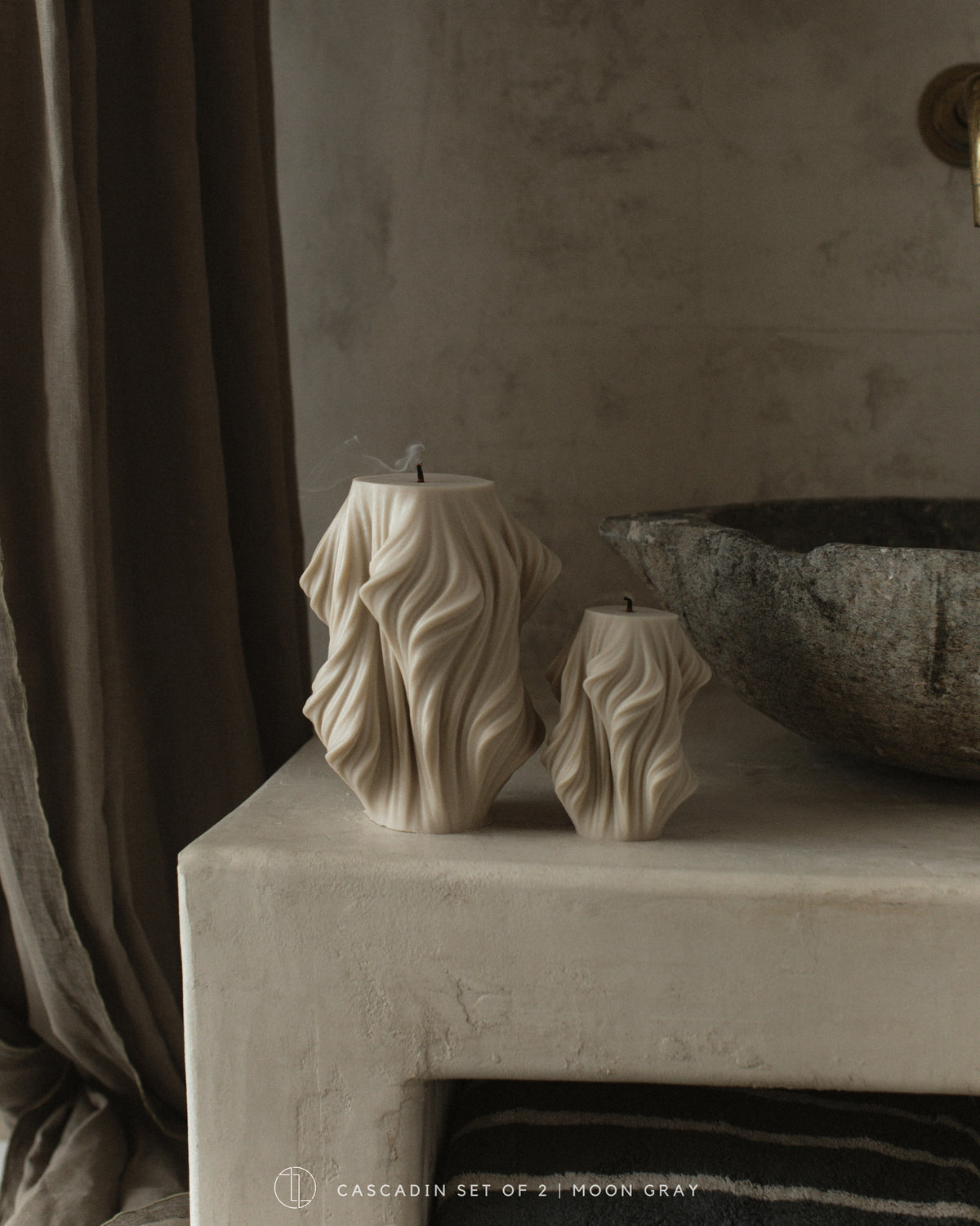 Cascading Wave Candle | LAWA Candles