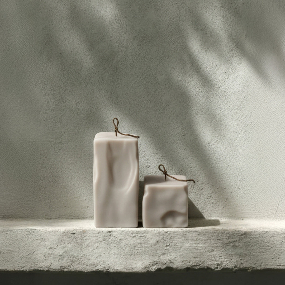 Raw Block Candle | LAWA Candles